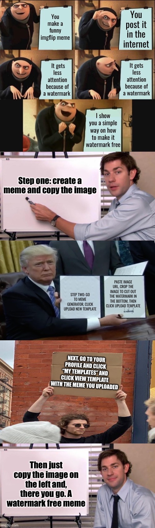 For those few people who can’t screenshot - Imgflip