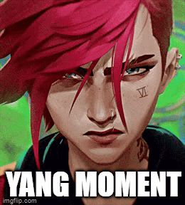 yang moment - Imgflip