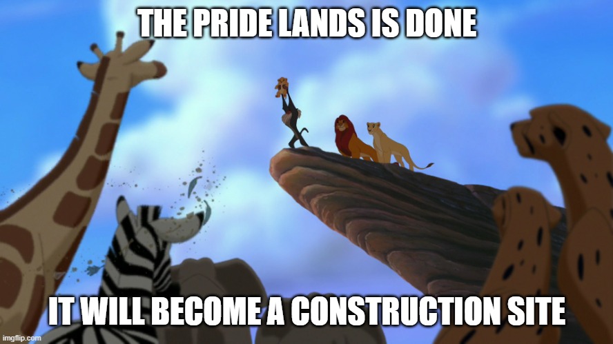 The Lion Gu@rd can't stop me now. - Imgflip