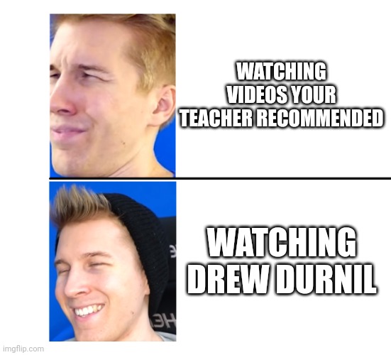 No vs. Yes Drew Meme - Imgflip