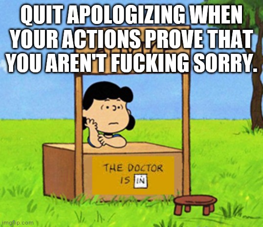 Image tagged in lucy's advice booth - Imgflip