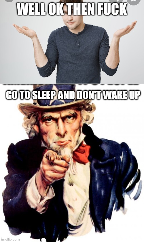 Random guy and uncle sam - Imgflip