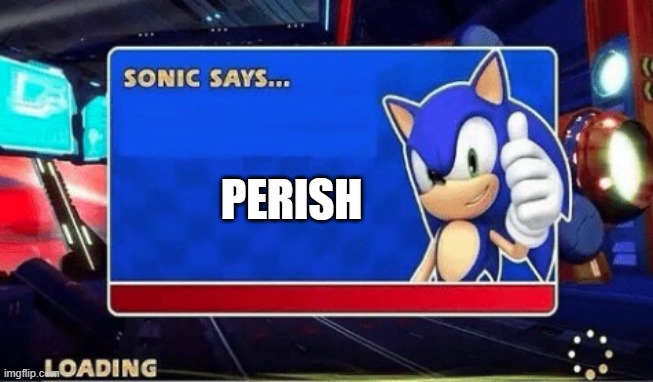 Sonic Says - Imgflip