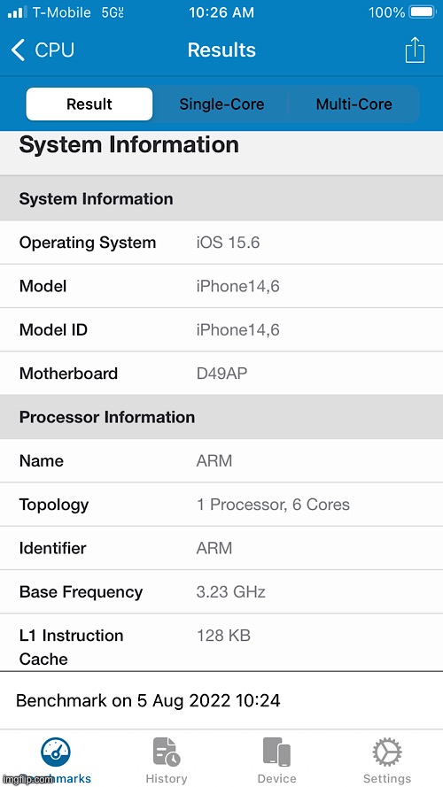 Post your phone's Geekbench Score - Calguns.net