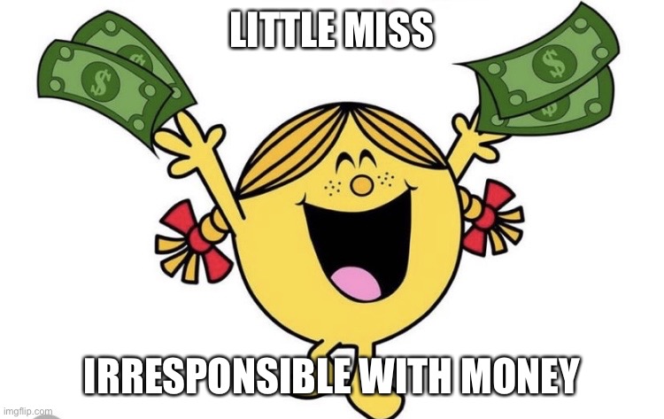 Image tagged in little miss - Imgflip