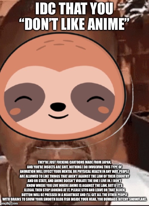 Violently neutral-anime rant - Imgflip