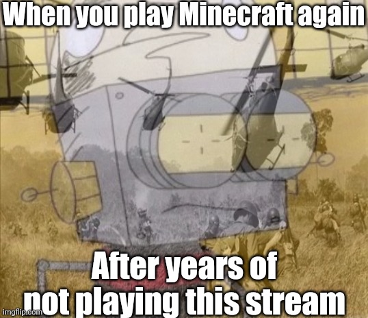 Playing Minecraft after years of not playing it - Imgflip