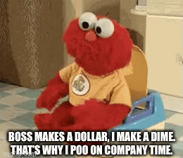 elmo on a toilet - Imgflip