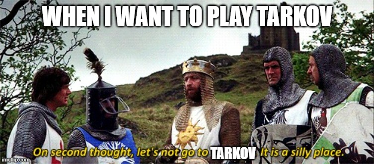 On second thought let's not go to Camelot it is a silly place - Imgflip