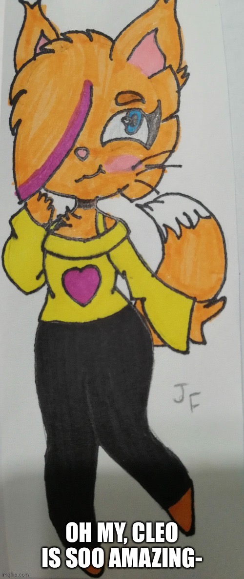 A test (Cleo is Jaiden’s OC) - Imgflip