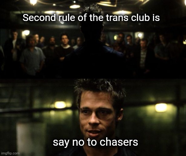 First rule of the Fight Club - Imgflip