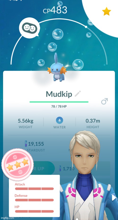 I have obtained the ultimate mudkip - Imgflip