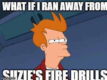 Fry versus SP's fire alarms Sass house (LOL) - Imgflip