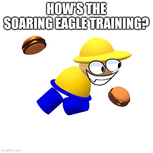 Soaring eagle training. - Imgflip