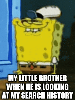 I don't got a little brother fyi - Imgflip