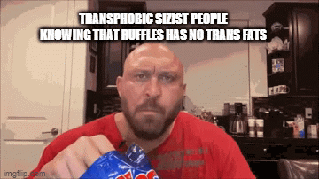 Ryback Eating Ruffles Potato Chips - Imgflip