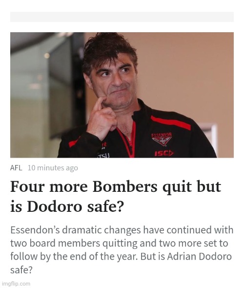 Adrian Dodoro: Football’s Biggest Fraud IMO | Page 414 | BigFooty Forum