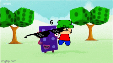 numberblocks dies - Imgflip