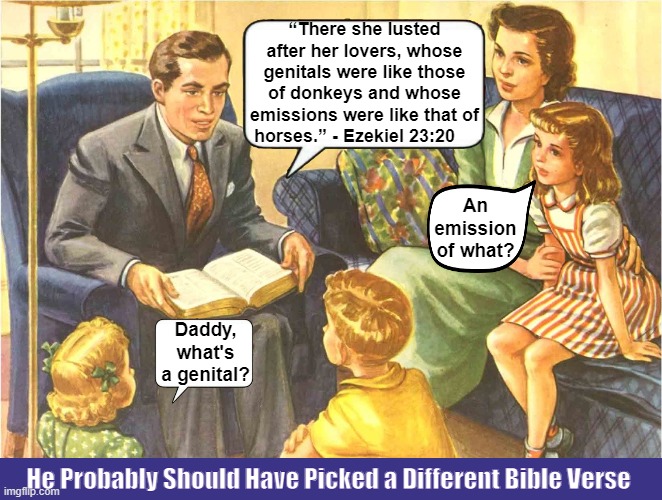He Probably Should Have Picked a Different Bible Verse - Imgflip