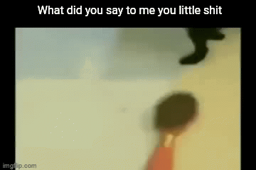 Little shit - Imgflip