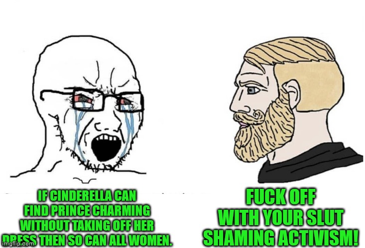 Soyboy Vs Yes Chad - Imgflip