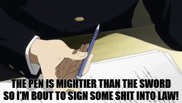 THE PEN CAN DO ALL JUST HAVE TO KNOW HOW TO USE IT! - Imgflip