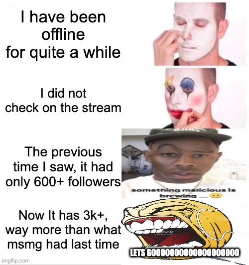 This is a huge improvement, thanks, and it's an honour to own a stream ...