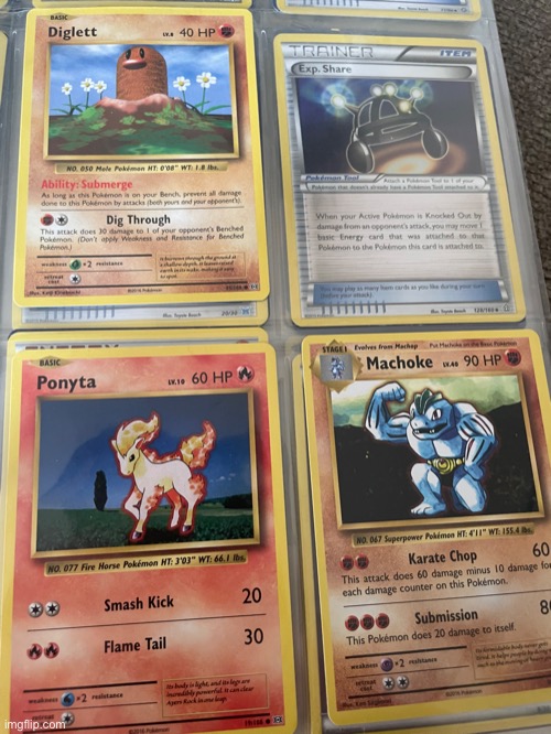 A few old pokemon cards ig - Imgflip