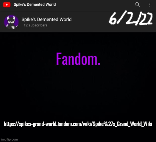 Spike Announcement Template - Imgflip