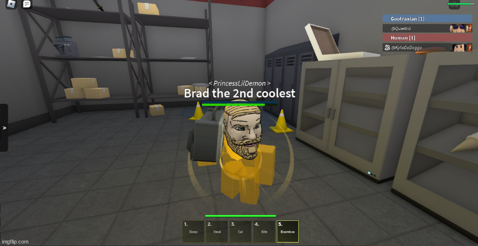 SO my freind is chad the first coolest im brad the second coolest - Imgflip