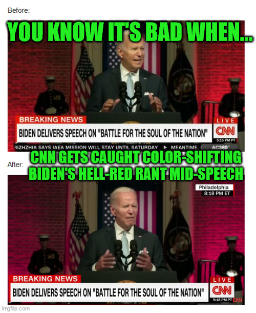 It's bad when they have to manipulate their sendings... - Imgflip