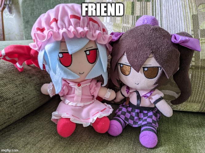 remilia and hatate friend awwww - Imgflip