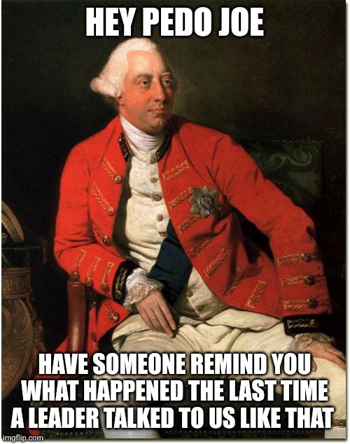 king george dont care - Imgflip