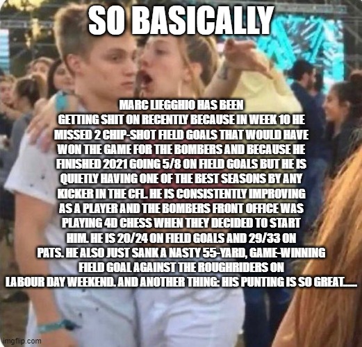 So basically - Imgflip