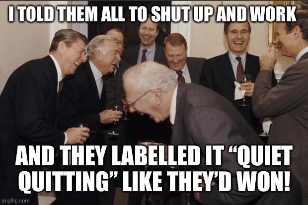 Am I the only one baffled by quiet quitting being treated as a win for ...