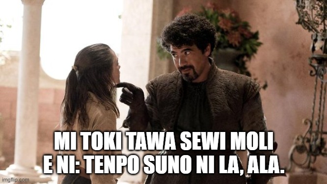 what do we say to the god of death - Imgflip