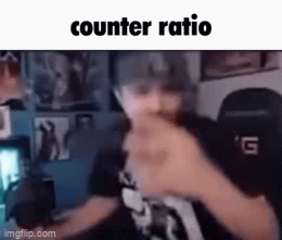 counter ratio - Imgflip