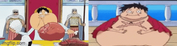 How Luffy gets fat - Imgflip