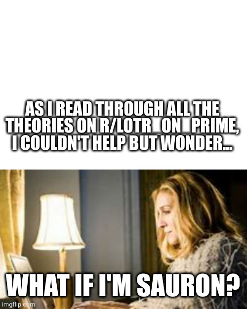 Carrie Bradshaw Typing - Imgflip