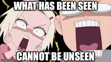 Cannot Be Unseen Meme - Shikamaru and Ino Version - Imgflip
