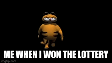 garfield won - Imgflip