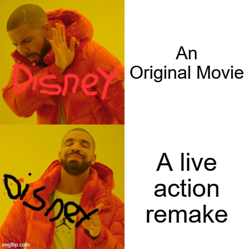 Drake's thought's on Disney - Imgflip