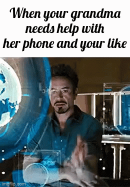 Grandma phone - Imgflip