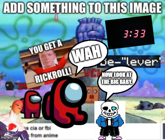 add something - Imgflip