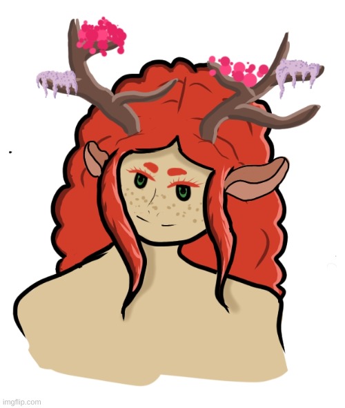 my friend's unfinished art - Imgflip