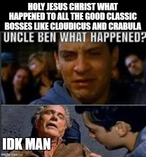Uncle Ben What Happened Imgflip