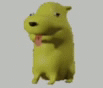 Spinning Hourglass Dog [Lol, I made this gif for no reason-] - Imgflip