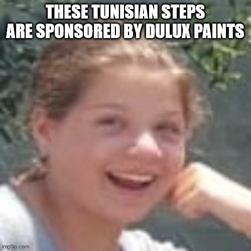 multicolor stairs in Tunisia - Imgflip