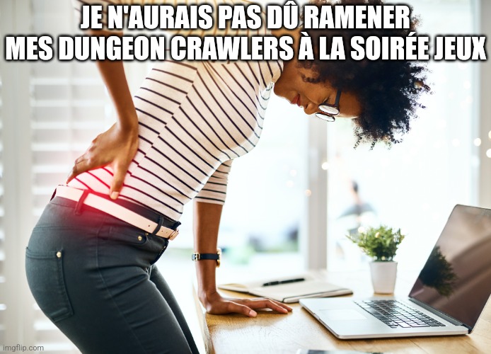 Lower back pain - Imgflip