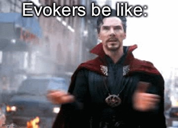 Image tagged in gifs,minecraft,evoker,doctor strange,mcu,avengers ...